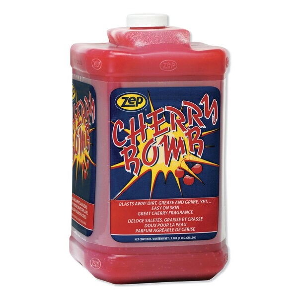 Zep Cherry Bomb Hand Cleaner, Cherry Scent, 1 gal Bottle 95124 | Zoro