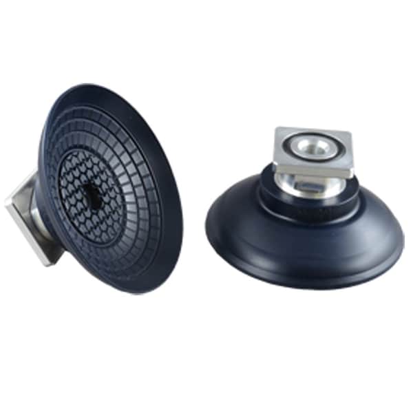 Fipa Bell shaped vacuum cup diam. 80 mm, NBR blue, with R-Adapter 103 ...