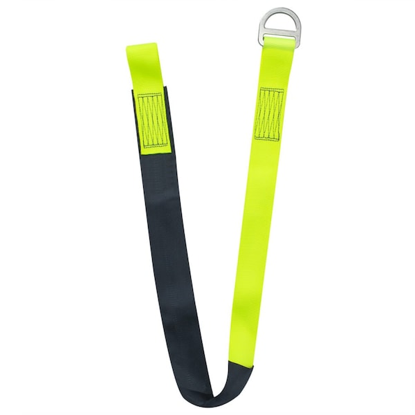 Safewaze 4' Concrete Anchor Strap with Wear Sleeve FS880 | Zoro
