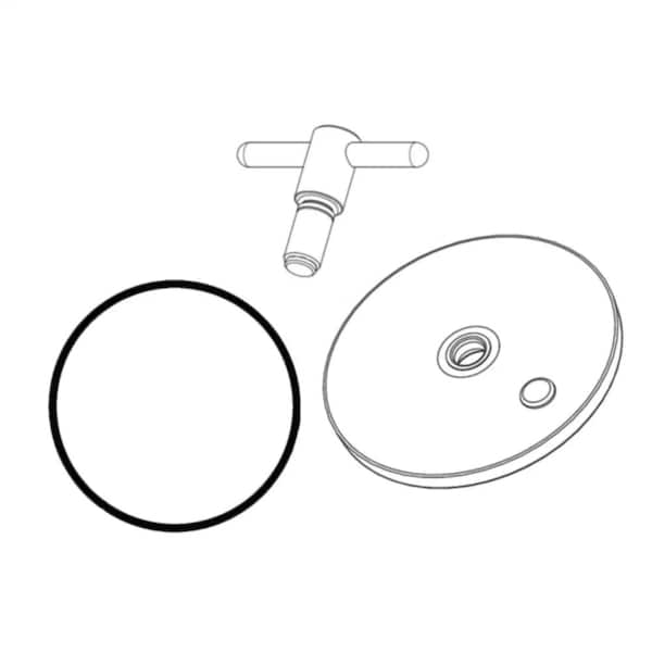 Parker Racor T-Handle Kit, Tan Lid RK11005A | Zoro