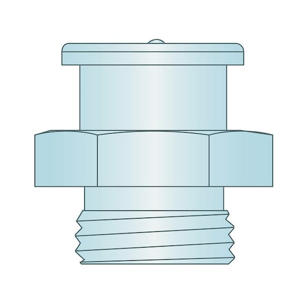 Heritage Industrial Button Head Fitting M16x1.5 HD CS Z3 H2326Z3 | Zoro
