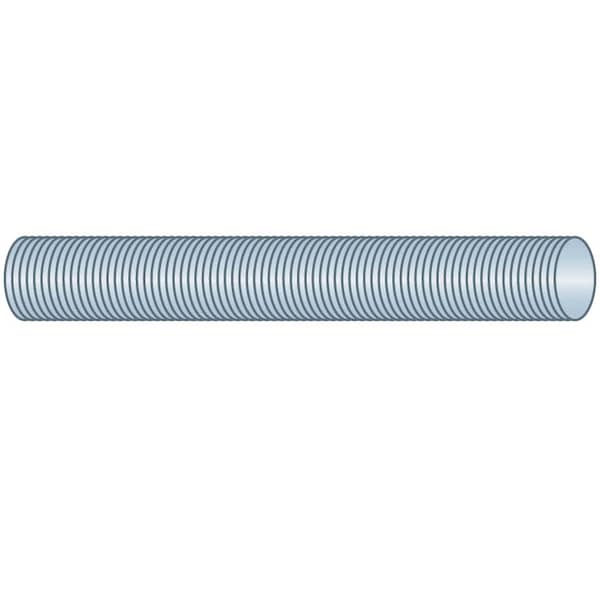 Huyett Threaded Rod, 7/16"-20, 3 ft TFZ-0437-36 | Zoro