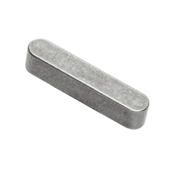 Huyett Undersized Machine Key, Round End, Carbon Steel, Plain, 15 mm L ...