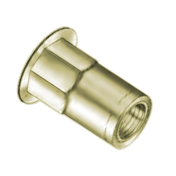 Avk Rivet Nut, M8-1.25 Thread Size, 160.64 mm Flange Dia., 21.46 mm L ...