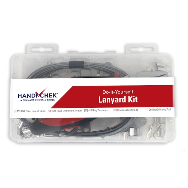 Handi-Chek Kit Lanyard, Steel DISP-LANYARD | Zoro