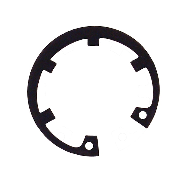 Huyett Internal Retaining Ring, Steel, Black Phosphate Finish, M18 Bore ...