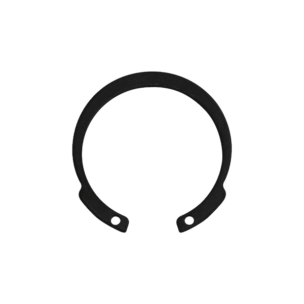 Rotor Clip Internal Retaining Ring, Steel, Black Phosphate Finish, 1. ...