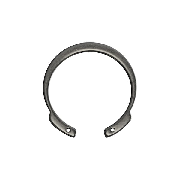 Rotor Clip Internal Retaining Ring, Stainless Steel, Plain Finish, 1 in ...
