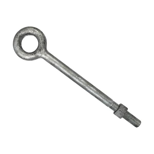 Aztec Lifting Hardware Eye Bolt 1/4", 5 in Shank, 1/2 in ID, Carbon ...