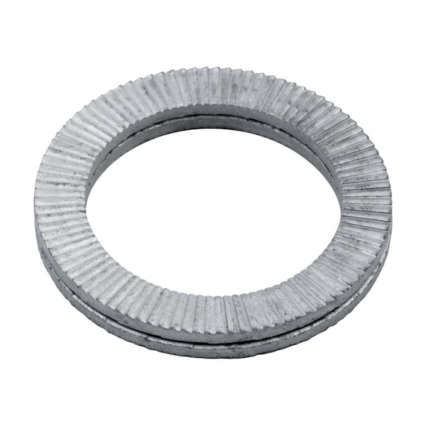 Huyett Wedge Lock Washer, For Screw Size 1 in Steel, Zinc Flake Finish ...
