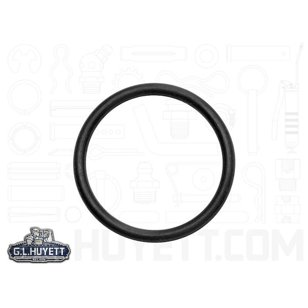 Huyett O-Ring, 1-3/4x1-1/2x1/8", Buna-N, 70 Duro OR-222 | Zoro