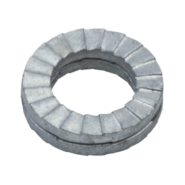 Heritage Wedge Lock Washer, Carbon Steel, Zinc Flake Finish TEC-M33 | Zoro