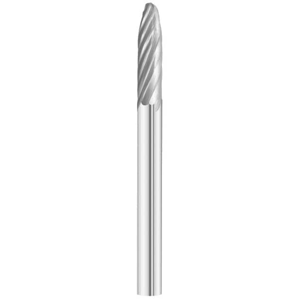 Fullerton Tool Carbide Burr Rotary Files Burrs, RH Spiral, 1/8 59009 | Zoro