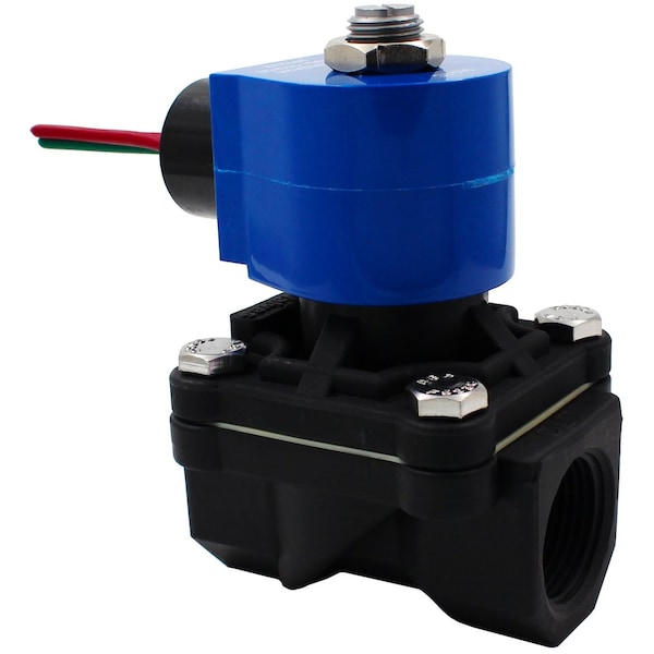 Gc Valves Solenoid Valve, 2-Way, 3/4 in Pipe Size, 120V/60V, 110V/50V ...