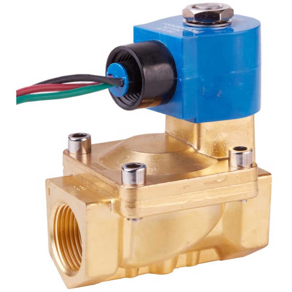 Gc Valves Solenoid Valve, 2-Way, 1 in Pipe Size, 24V DC, Diaphragm ...