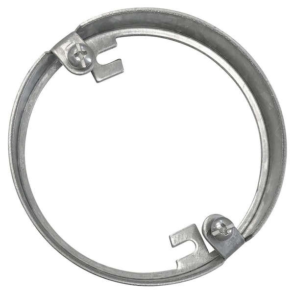 Southwire Box Extension, Galvanized Steel, Round Pan Box Type 47111 | Zoro