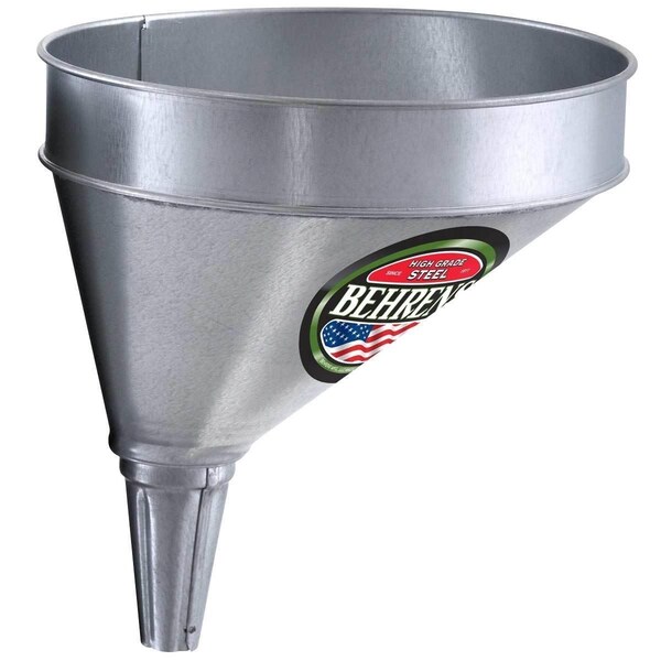 Behrens Offset Galvanized Steel Funnel GF60 | Zoro