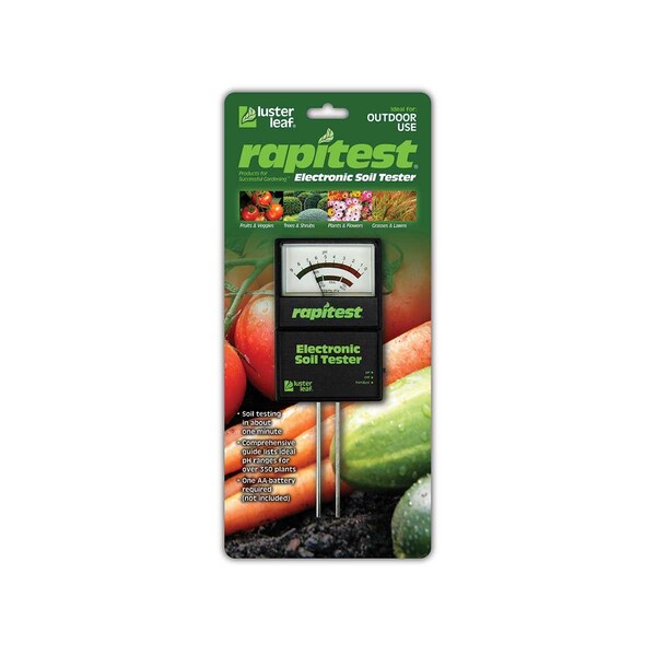 Soil Tester For Garden Luster Leaf Rapitest Soil Fertility Meter ...