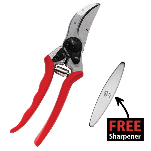 Felco F2 with 903 Sharpener, OneHand Pruning Shear 11D19 | Zoro