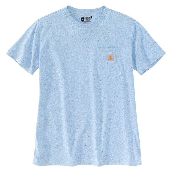 Carhartt WMNS WK87 Wrkwr Pocket T-Shirt Lmtd Tm Colors 103067-H67 REG S ...