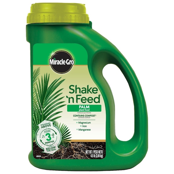 Miracle-Gro Miracle-Gro Shake 'N Feed Continuous Release Palm Plant ...