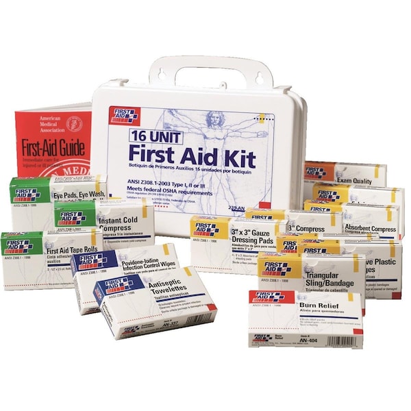 First Aid Only Bilingual First Aid Kit 239-AN | Zoro