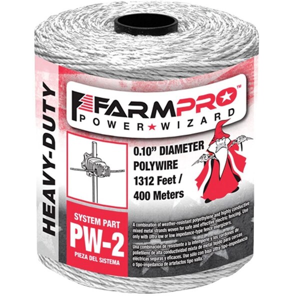 Agratronix Power Wizard Three Strand Polywire PW-2 | Zoro