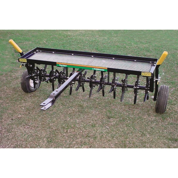 Turfvent TurfVent Heavy-Duty, Pull-Type Aerator 3232 | Zoro