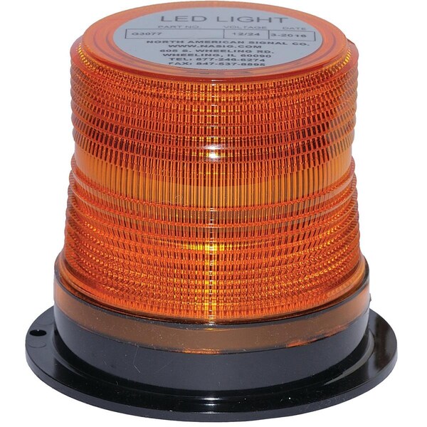 North American Signal 360° High-Power LED Warning Lights LEDQ375-A | Zoro
