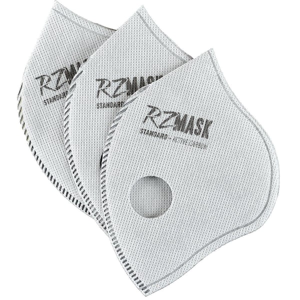 Rz Industries RZ Mask Filters - F1 Standard Active Carbon, 3 pack 82828 ...