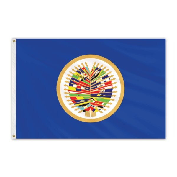 Global Flags Unlimited OAS Outdoor Nylon Flag 3'x5' 202608 | Zoro