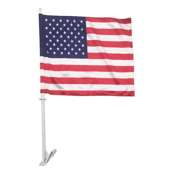 Global Flags Unlimited American Car Window Flag Premium 205615 | Zoro