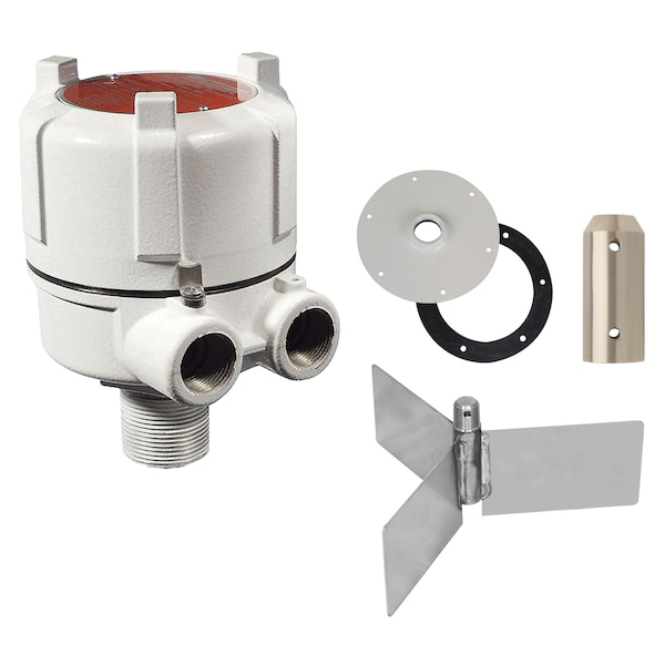 Binmaster BMRX Standard Rotary Level Indicator Kit with 7in paddle and ...