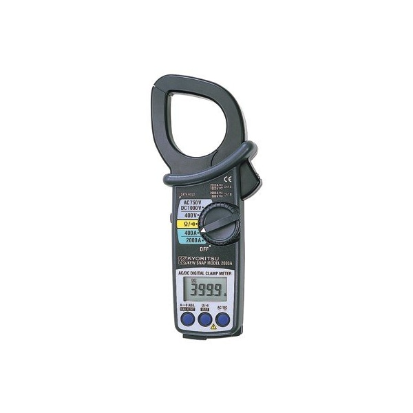 Kyoritsu Electrical Instruments Kyoritsu Clamp Meter, 2000A/1000V 2003A ...