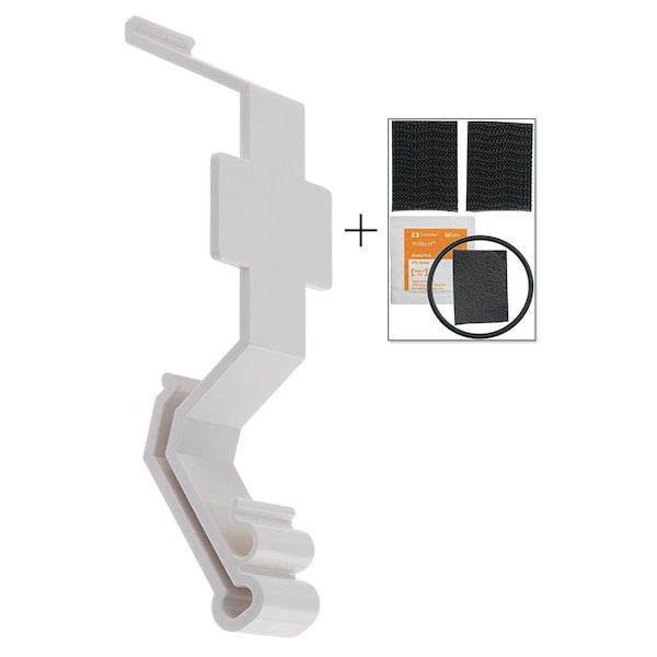 Glove Guard Goggle Guard® clip with Accessory Kit, White 81510WH | Zoro