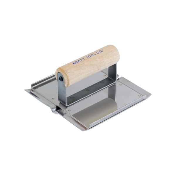 Kraft Tool SS Groover w/Wood Hdl, 6"x6" 3/8"D 1/4"R CF599 | Zoro