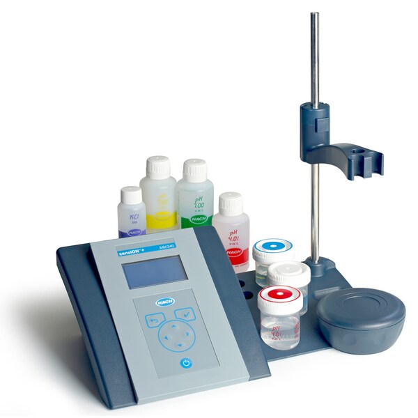 Hach Chemical Co MM340/SensION pH/ISE Benchtop Dual Meter LPV2200.97. ...