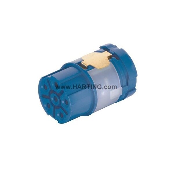 Harting M23 Circular Connector Inserts, Female 09156063101 | Zoro