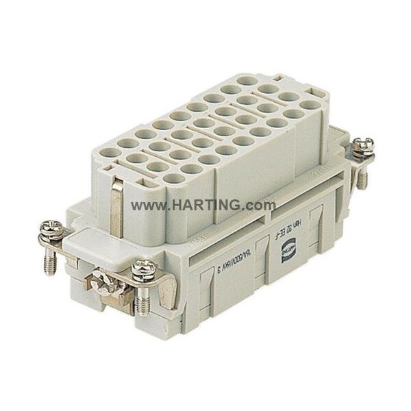 Harting Rectangular Connector Insert, 16 A 09320323101 | Zoro