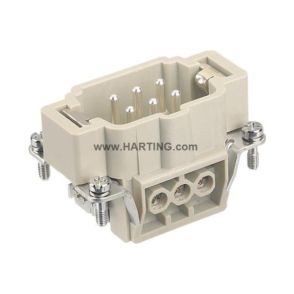 Harting Rectangular Connector Insert, 16 A 09330062601 | Zoro