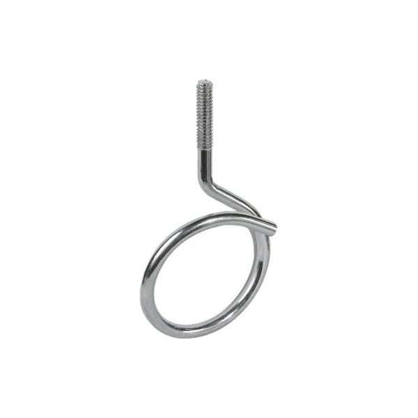 Panduit Bridle Ring, Steel, Zinc Plated BR-2.0-1/4-20 | Zoro