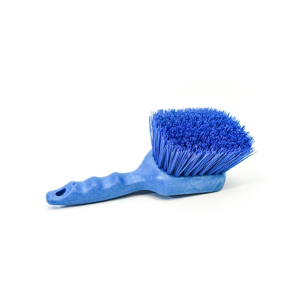 Malish Pot Brush, Blue, 9.5" L Overall, 6 PK 1160 | Zoro