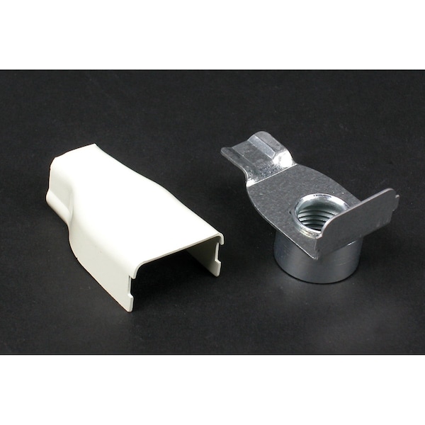 Wiremold Elbow Conduit Connector, Ivory, Steel V5784 | Zoro