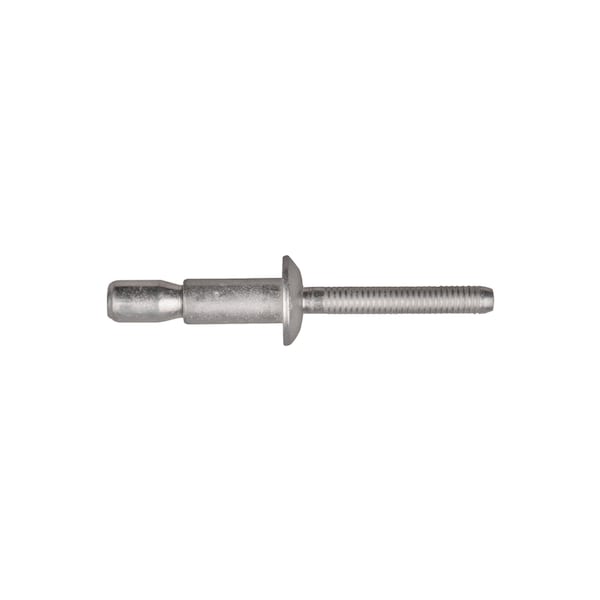 Disco All Stl High Strength Rivets 1/4" Dia 5, Domed Head, 1/4 in Dia ...