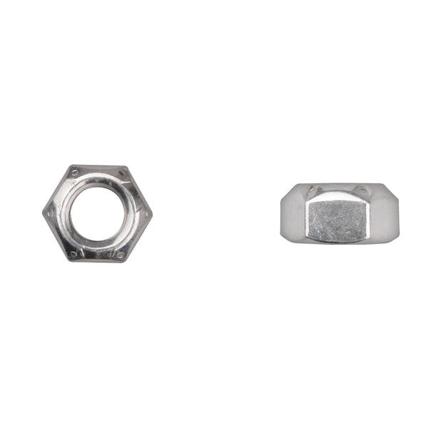 Disco Stover Lock Nut, 9/16"-12, Grade C, Waxed Zinc Plated 12865PK | Zoro