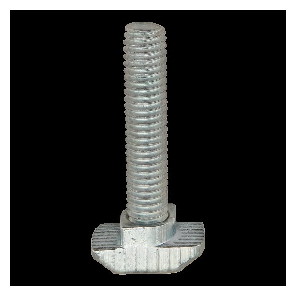 80/20 Drop In T-Stud M6X30 Zinc Plated Steel 13146 | Zoro