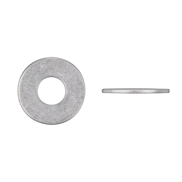 Disco Flat Washer, For Screw Size 7/16" Bright Zinc Plated Finish ...