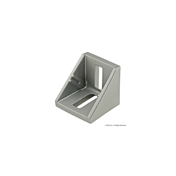 80/20 Slotted Corner Bracket 2 Hole 39mm 14077 | Zoro