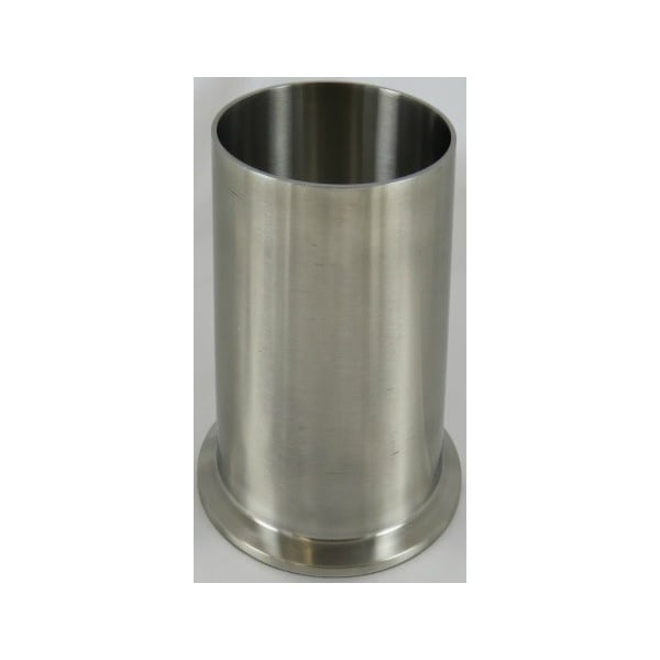 Sanitube Tank Weld Ferrule Light Duty 304L, 4 14WLMP4-400 | Zoro