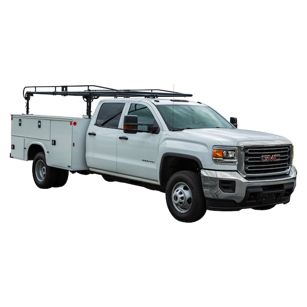 Buyers 1501250 Service Body Ladder Rack,Black,13.5ft | Zoro.com